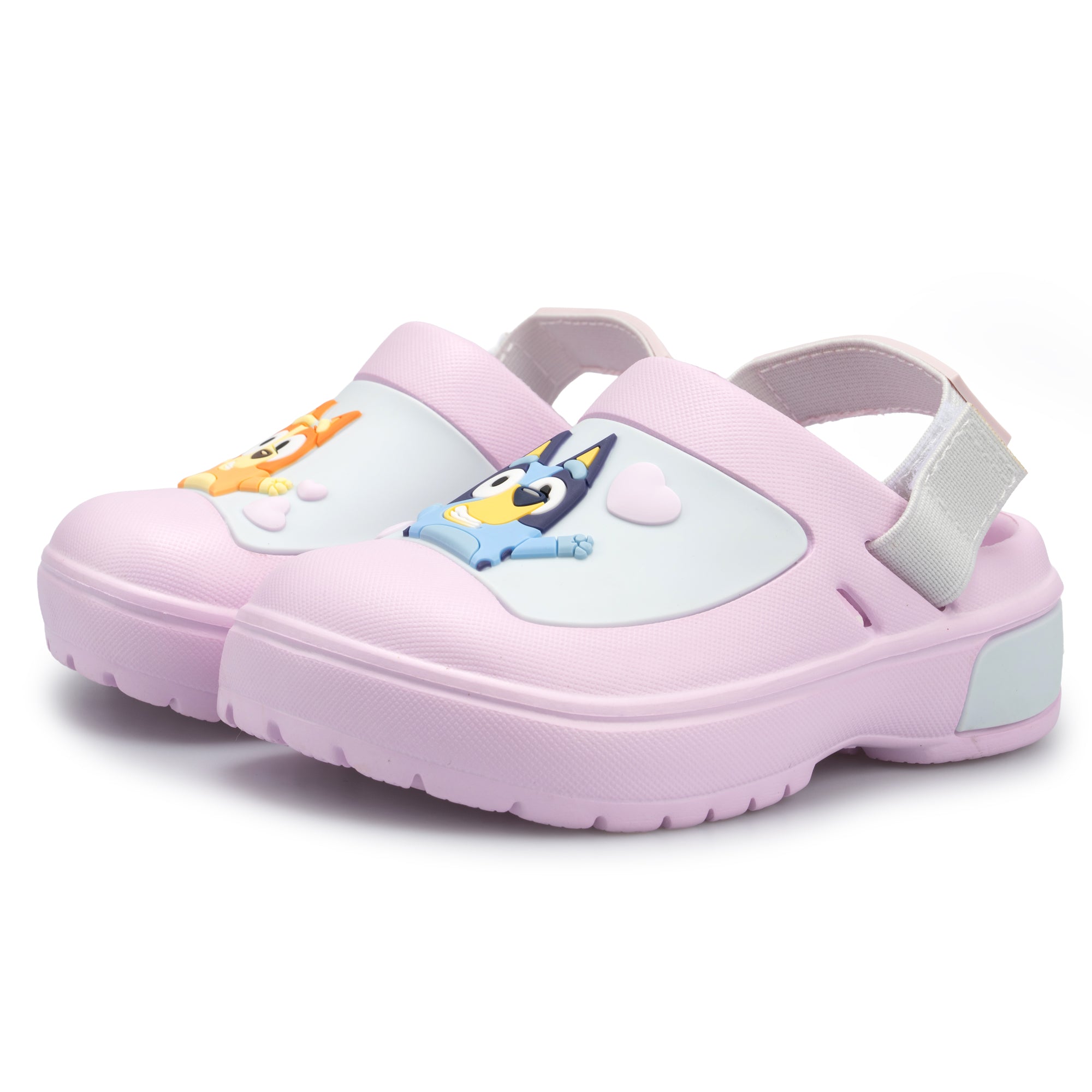 Bluey and Bingo Girls Pink Toddler Clogs – Ground Up Shop