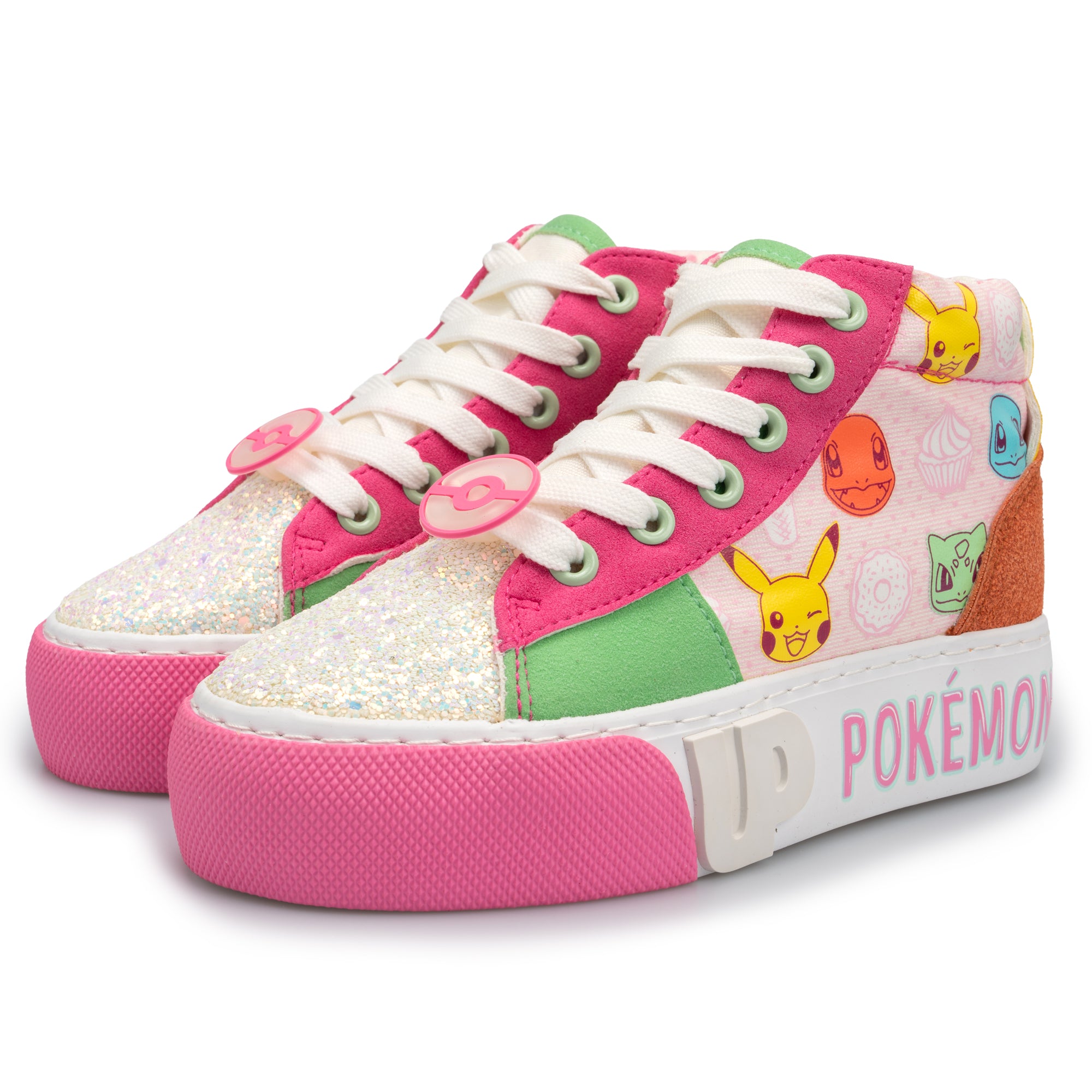 Pokémon Pre-School and Youth Girls High Top Sneakers – Ground Up Shop
