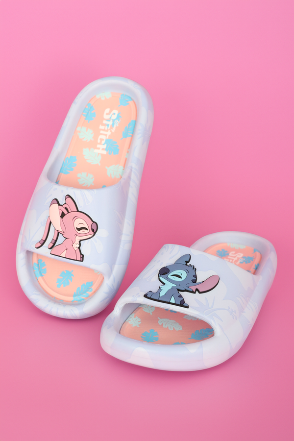 Disney Stitch and Angel Ladies Comfort Slides – Ground Up Shop